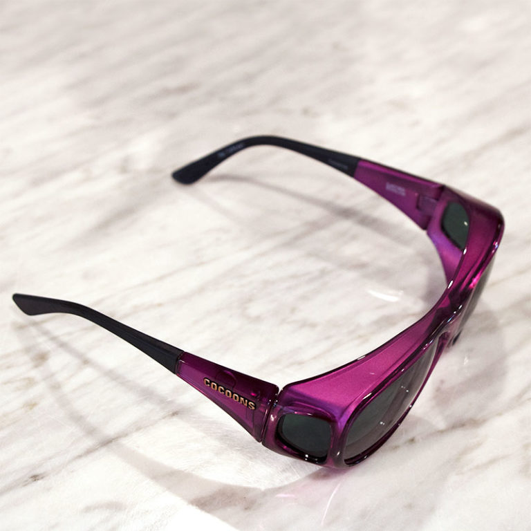 Cocoons Fitovers Canada - Slim Line (M) Amethyst Polarized Gray