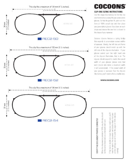 Cocoons Fitovers Canada - Rectangle Clip-Ons