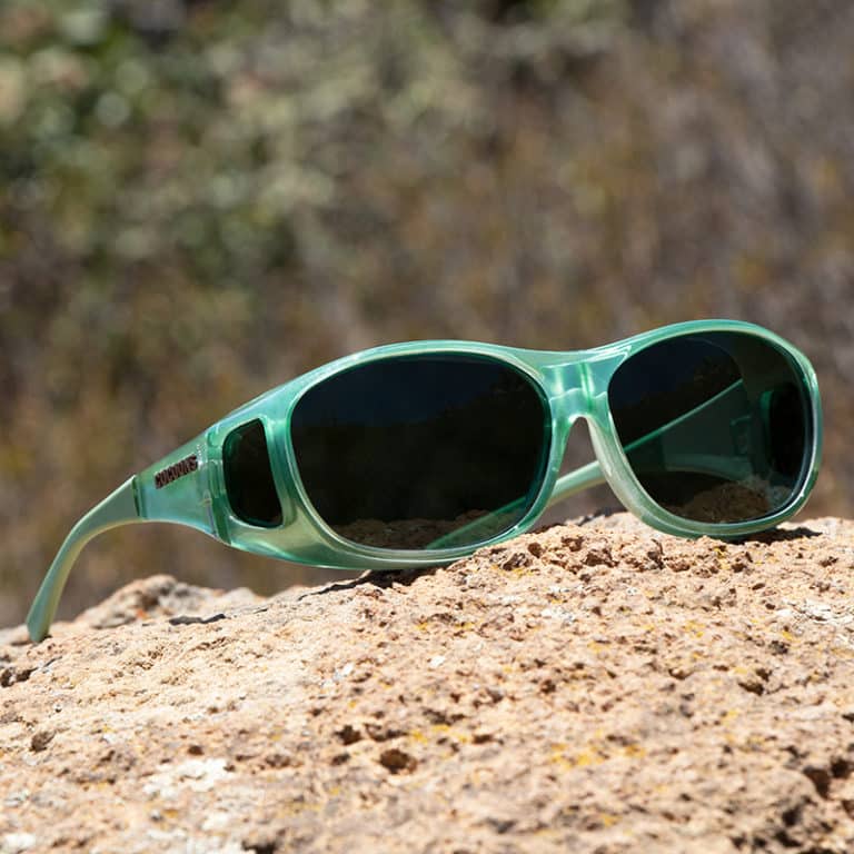 Cocoons Eyewear Canada - Slim Line (M) Sage Polarized Gray